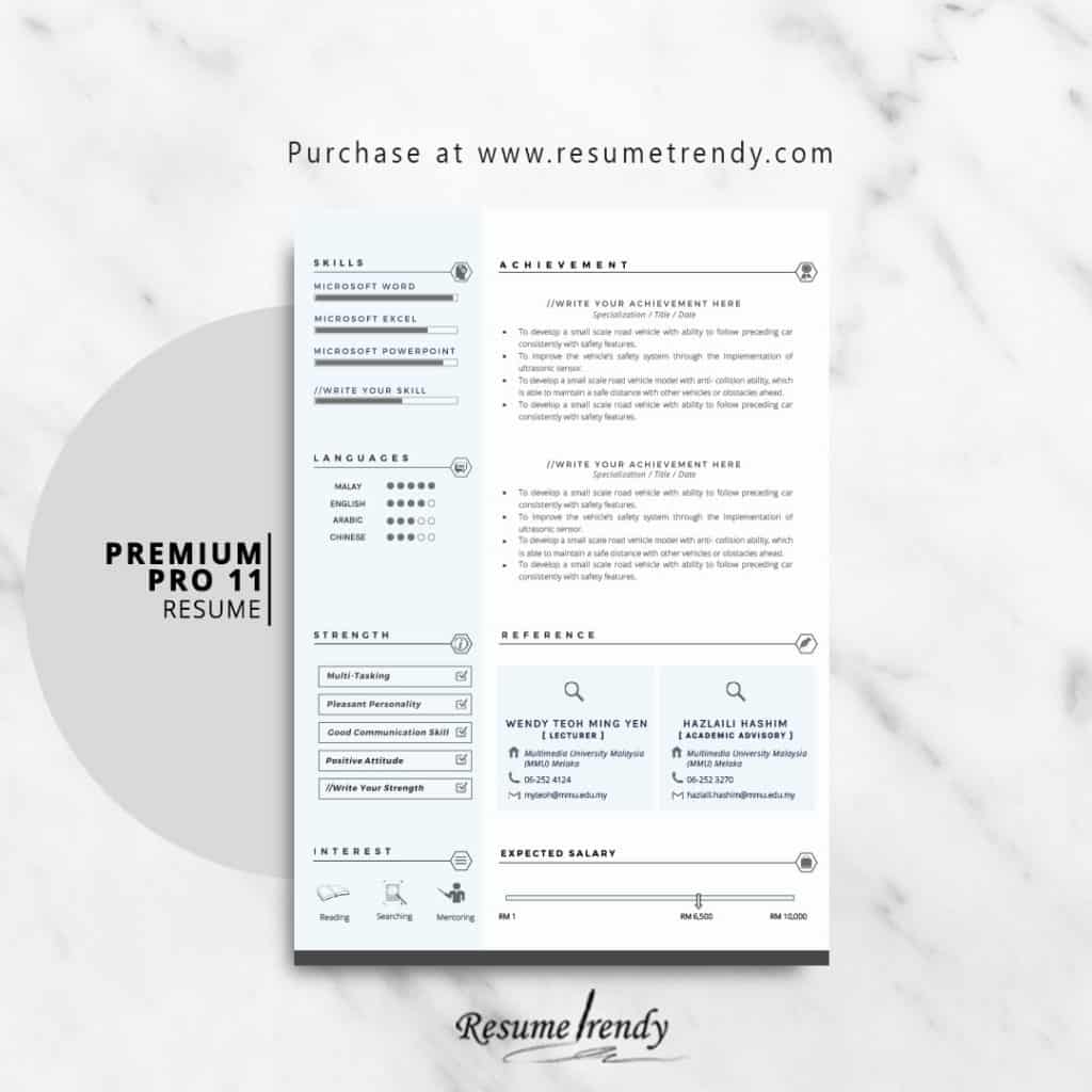 Biochemistry Resume Template | Resume Trendy